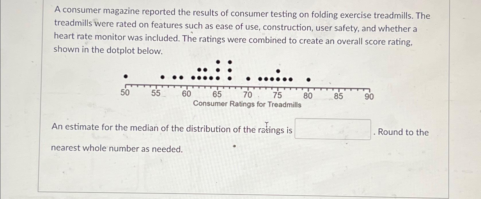 Solved A consumer magazine reported the results of consumer | Chegg.com