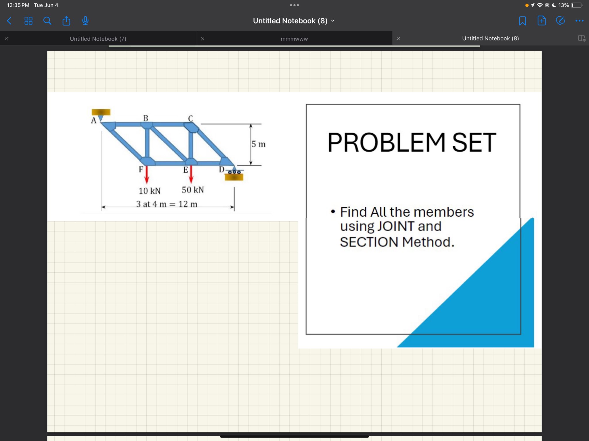 Solved PROBLEM SETFind All the membersusing JOINT andSECTION | Chegg.com