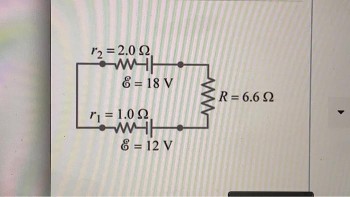 Solved Determine the terminal voltage of each battery in the | Chegg.com
