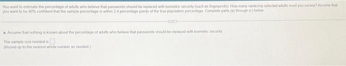 Solved catie The samplo sian riecoded is (PRound up bo the | Chegg.com