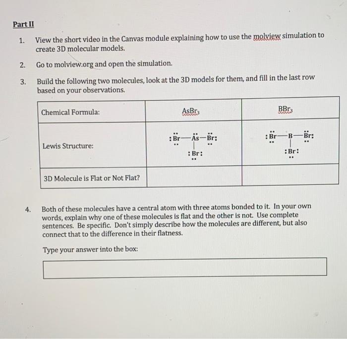 Solved Molecule TD Bond Angle Molecular Geometry BD - NBD | Chegg.com