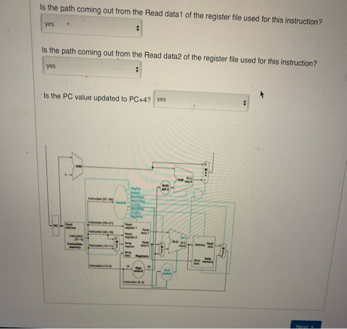 Question 1 8 pts The MIPS assembly instruction Question 1 8 pts The MIPS assembly instruction