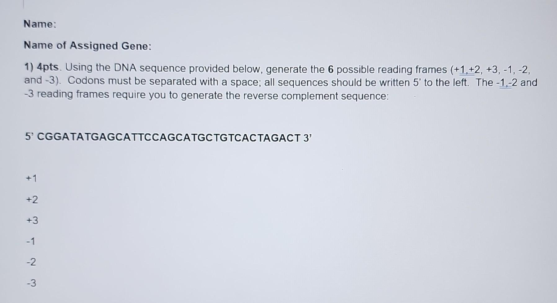 Solved Question | Chegg.com