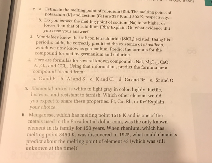 Solved DULU. cey's time. Given 1. The element krypton (Kr) | Chegg.com