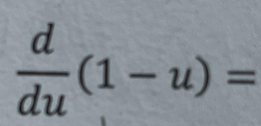 Solved ddu(1-u)= | Chegg.com