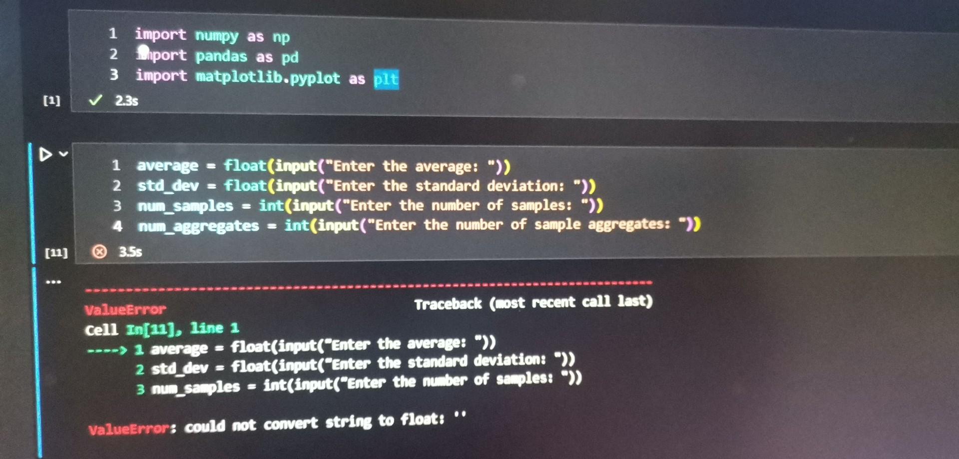 Solved - TASK 1 Simulate variation using Python Look at the | Chegg.com