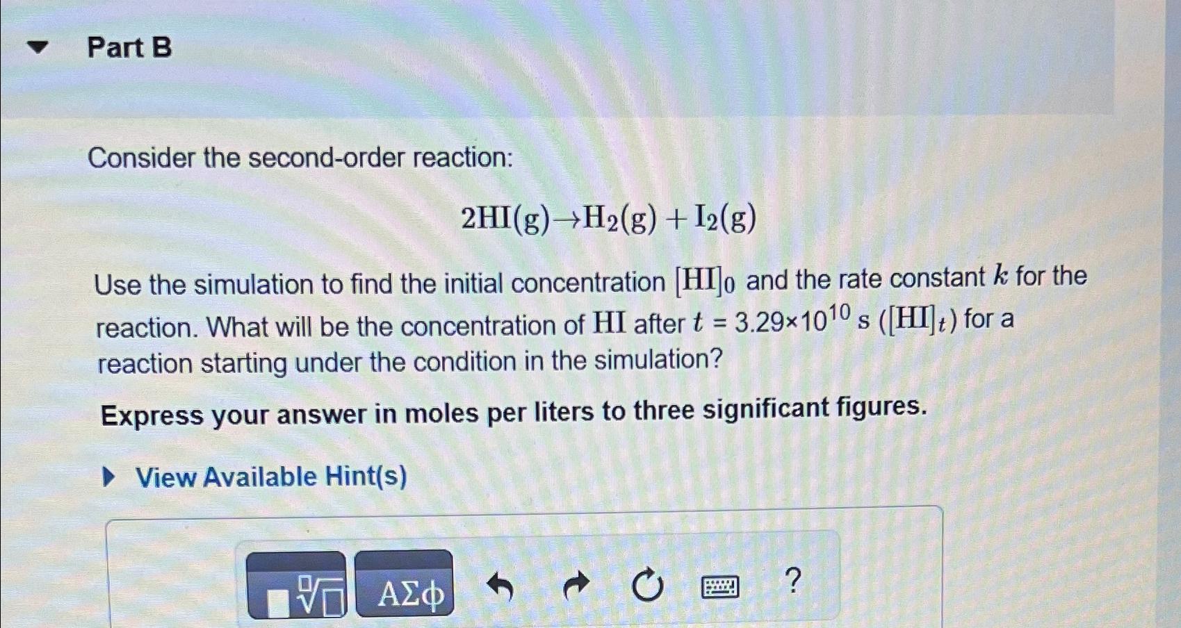 Solved Part B\\nConsider the second-order | Chegg.com Solved Part B\\nConsider the second-order | Chegg.com