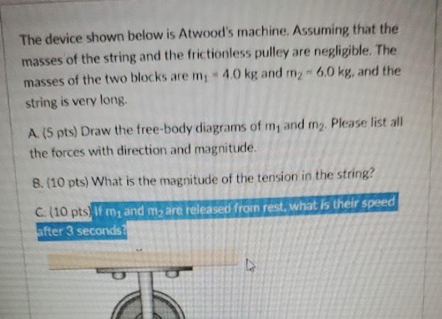 Solved Please solve the problem correctly, pay attention the | Chegg.com