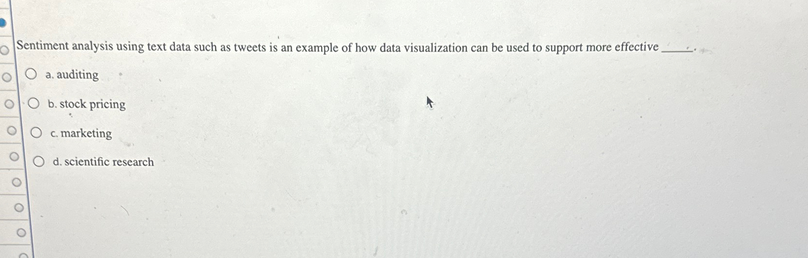 Solved Sentiment analysis using text data such as tweets is | Chegg.com