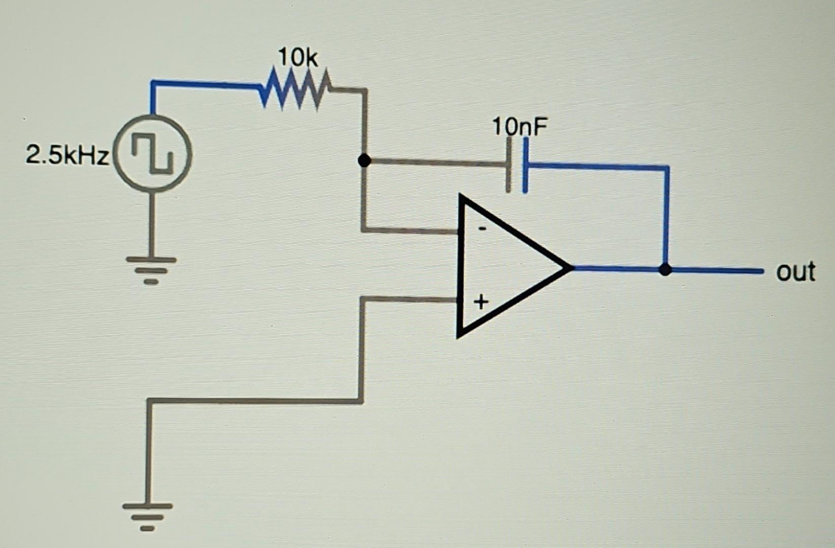 Solved Explain the output waveform with mathematical | Chegg.com