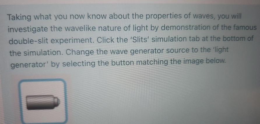 Solved Launch the "Wave Interference" simulation from the | Chegg.com