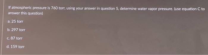 Solved One student collected following data at lowest | Chegg.com