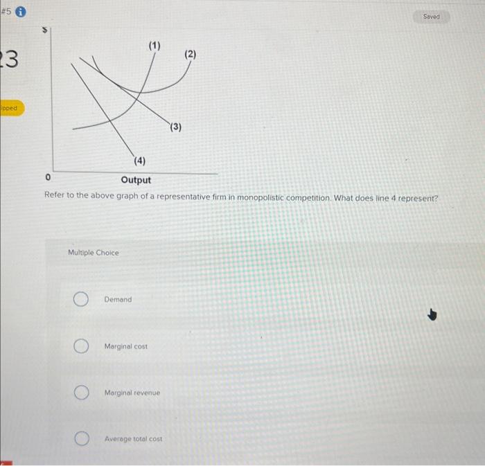 Solved Refer to the above graph of a representative firm in | Chegg.com