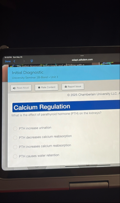 Solved way put thempy 25Doneedapt adtalem.comHorrestInitial | Chegg.com