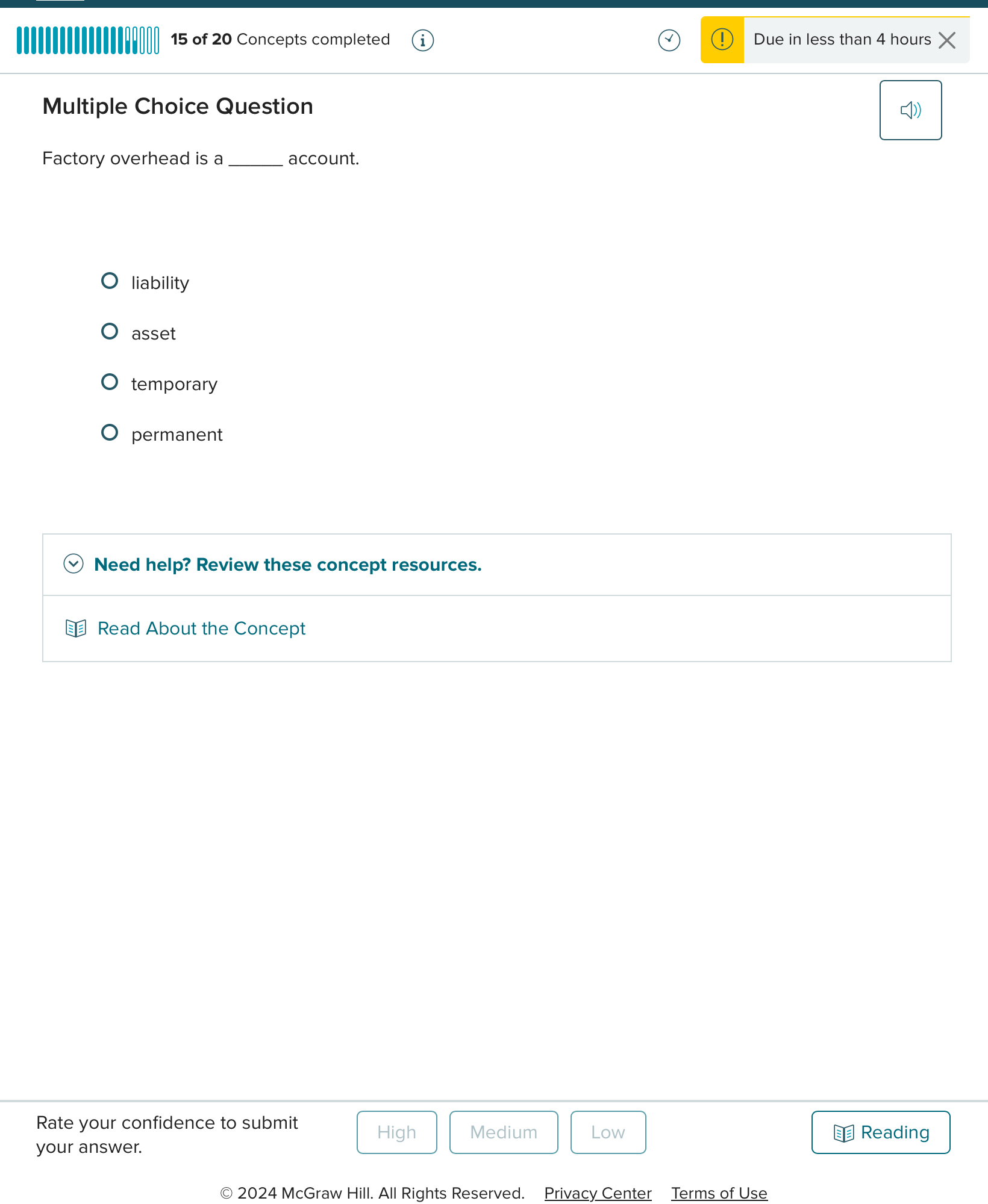 Solved Multiple Choice QuestionFactory overhead is | Chegg.com