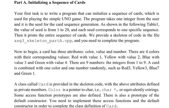Solved Extend your program in Part A, so it can play the | Chegg.com