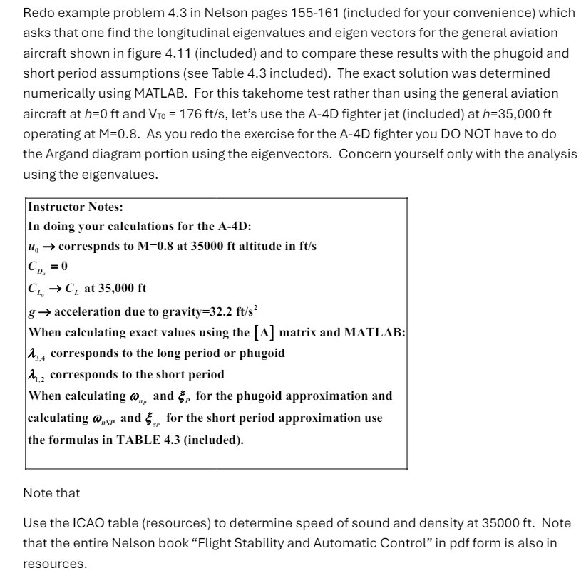 Solved Redo example problem 4.3 ﻿﻿in Nelson pages 155-161 | Chegg.com