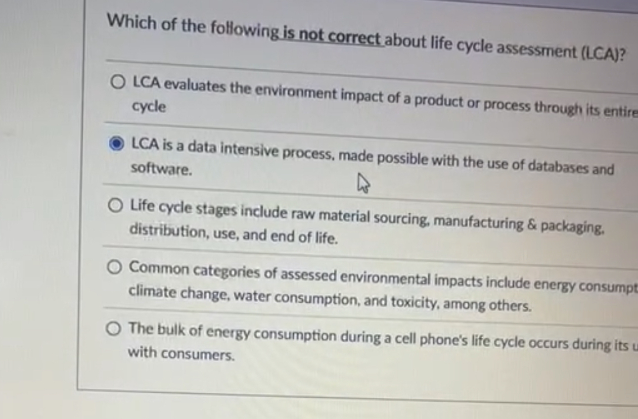 Solved Which of the following is not correct about life | Chegg.com