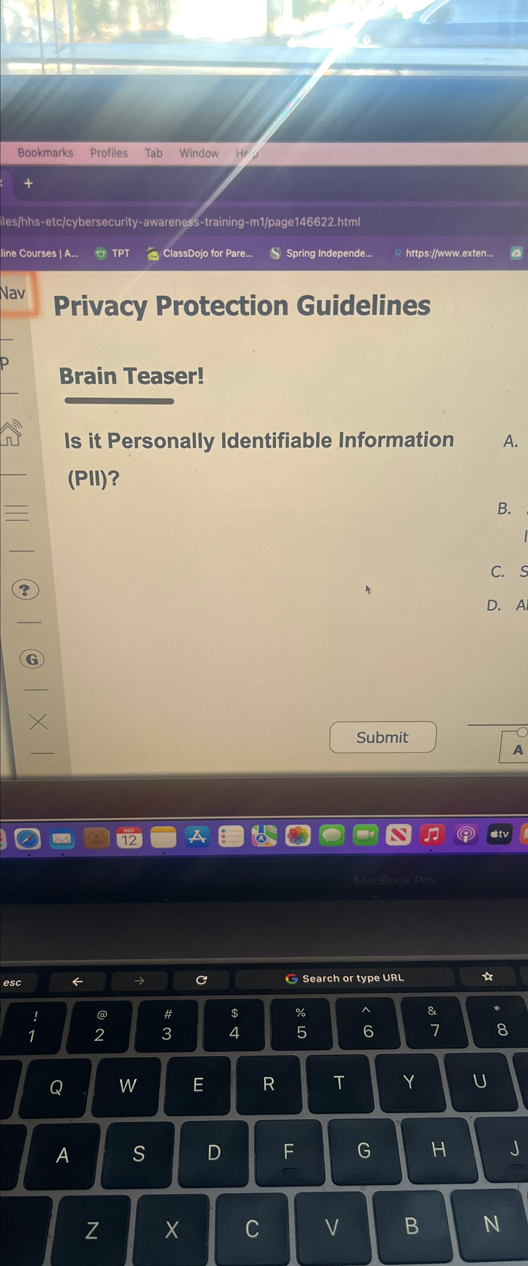 Solved Privacy Protection GuidelinesBrain Teaser!Is it | Chegg.com