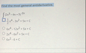 Solved Find the most general | Chegg.com