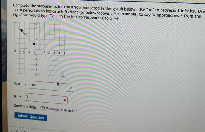 Solved Complete the statements for the arrow indicated in | Chegg.com