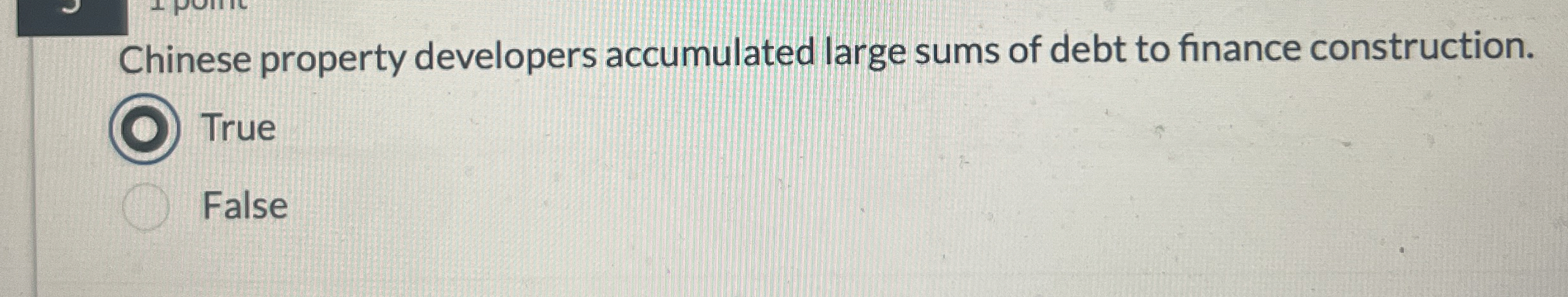 Solved Chinese property developers accumulated large sums of | Chegg.com