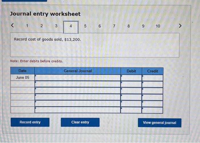 Solved Journal entry worksheet Sold $2,000 of merchandise on | Chegg.com