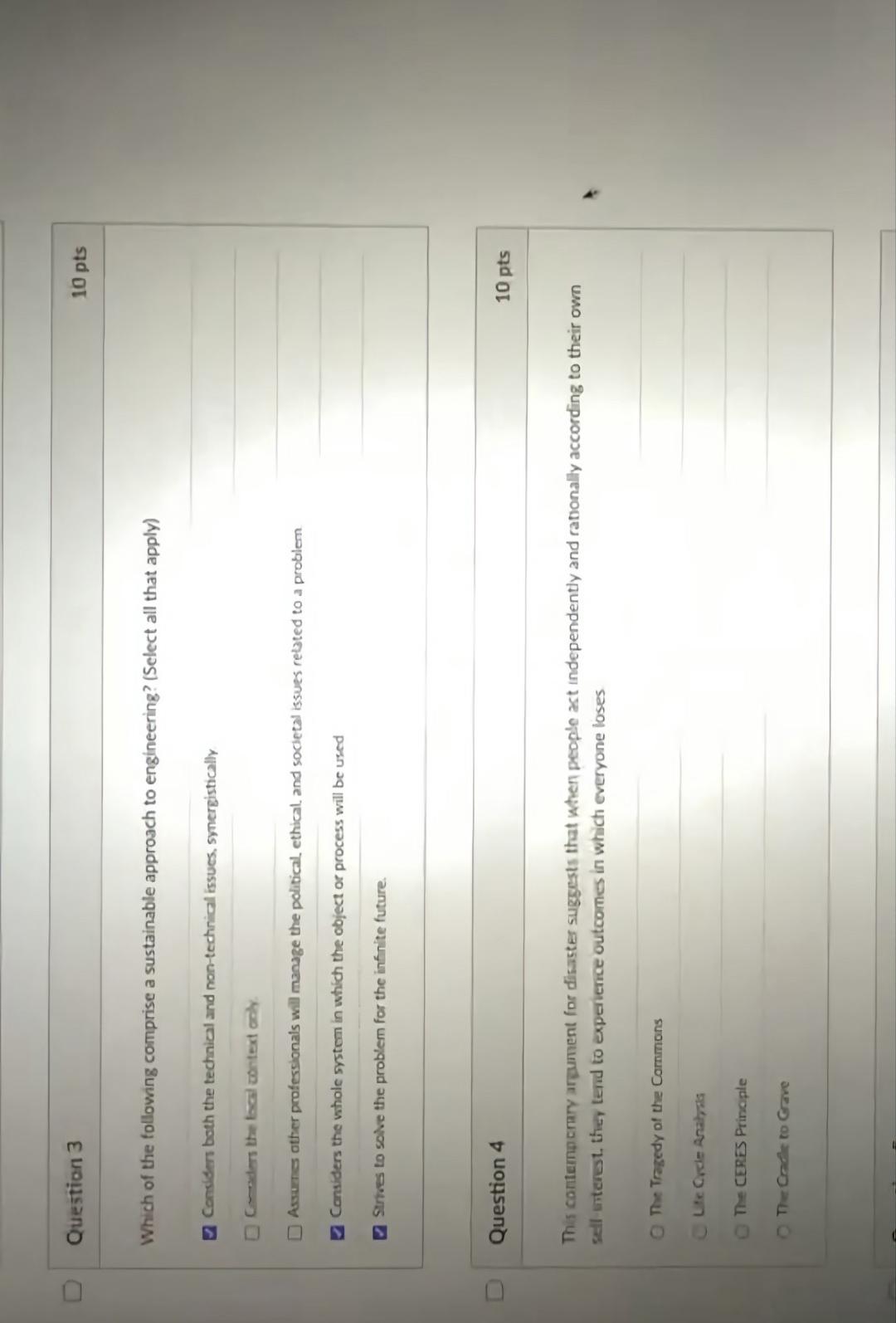 Solved Question 3 10 pts Which of the following comprise a | Chegg.com