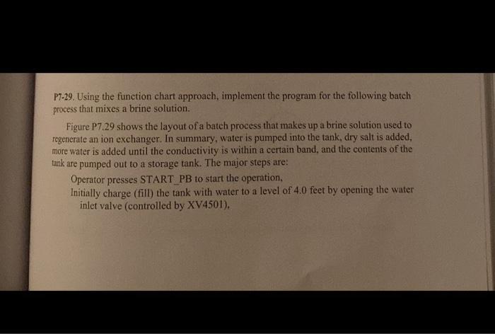 P7-29. Using the function chart approach, implement | Chegg.com