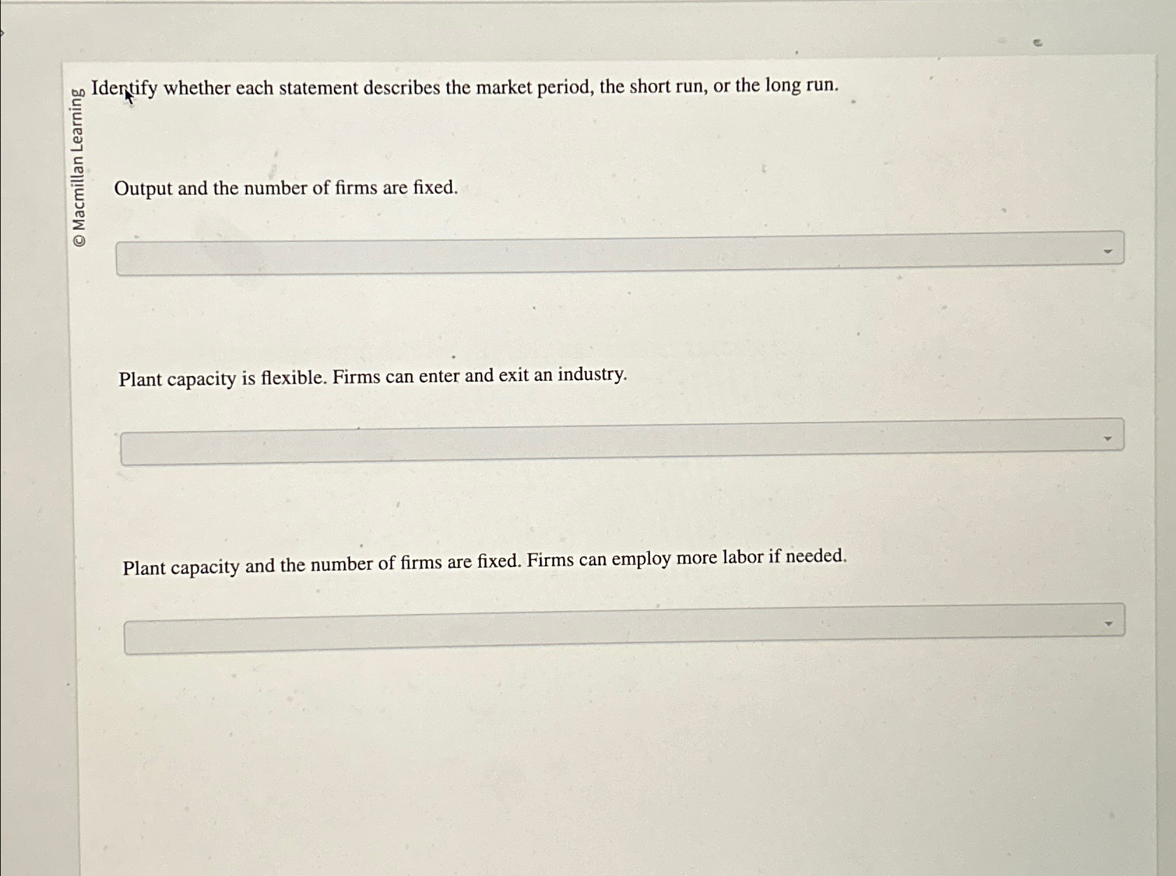 Solved on Idertify whether each statement describes the | Chegg.com