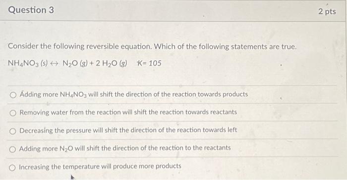 Solved Question 3 Consider the following reversible | Chegg.com
