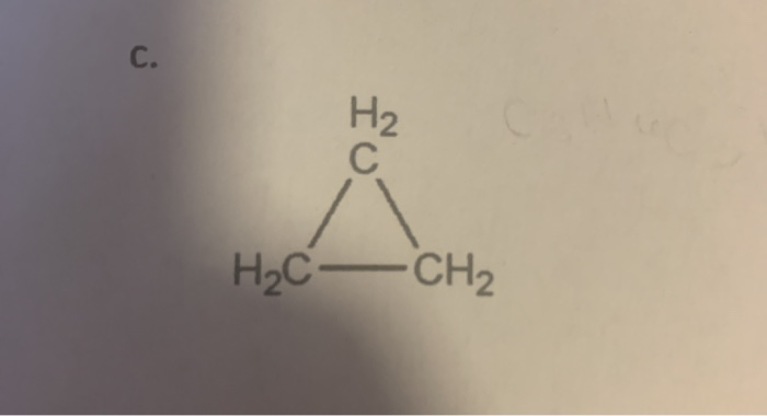 Solved H₂C - CH2 | Chegg.com