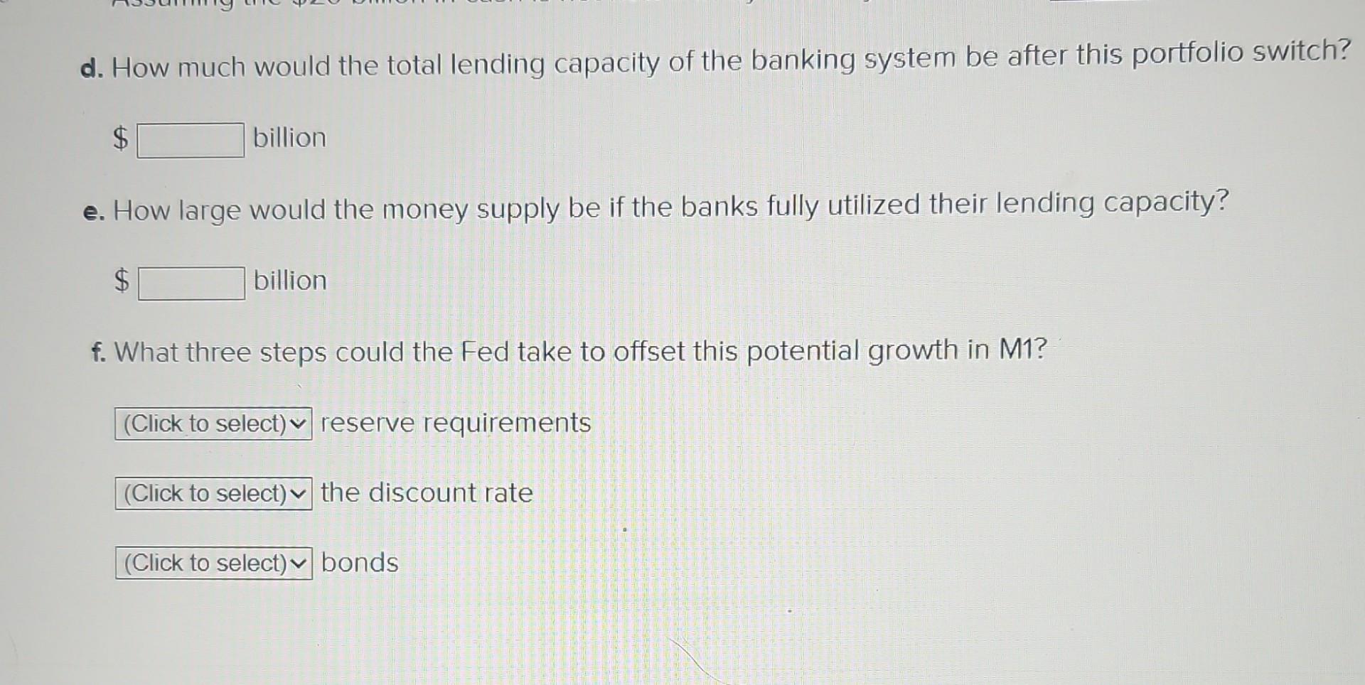Solved Assume that the following data describe the current | Chegg.com