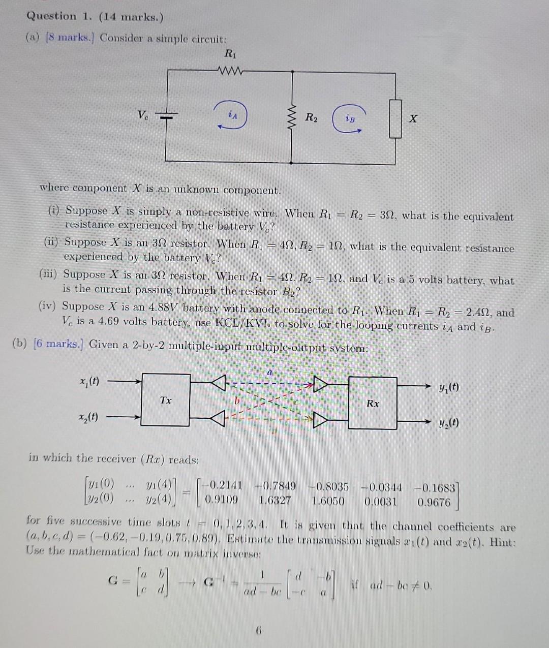 Solved Section B: Long Questions (70 marks.) Remark: In the | Chegg.com