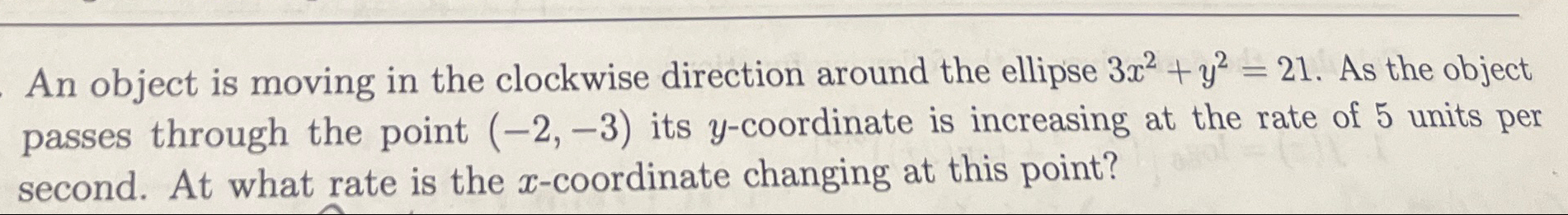 Solved An object is moving in the clockwise direction around | Chegg.com