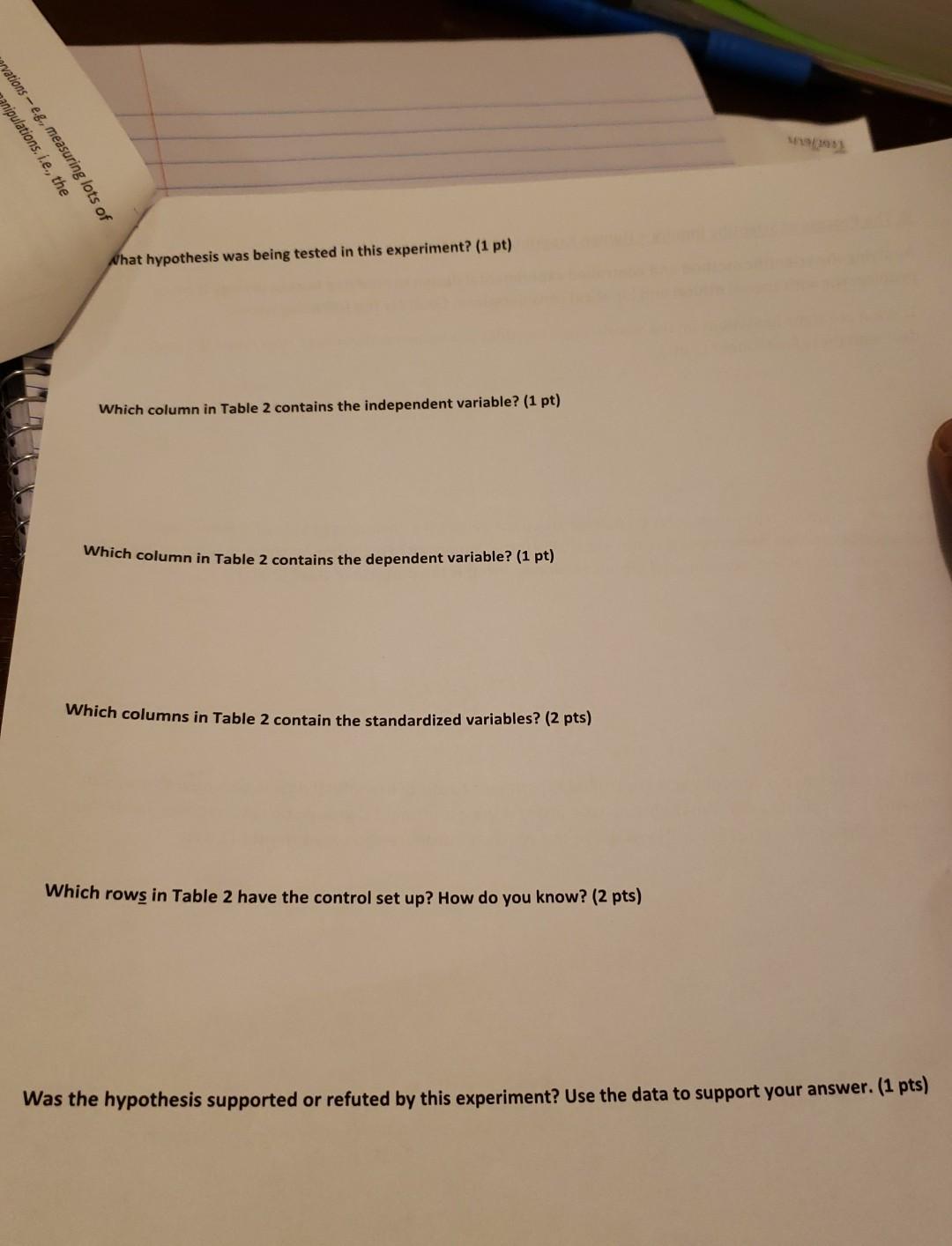 Solved Experimental results graphs. As described in Part A, | Chegg.com
