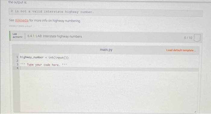 Solved Primary U.S. interstate highways are numbered 1-99. | Chegg.com