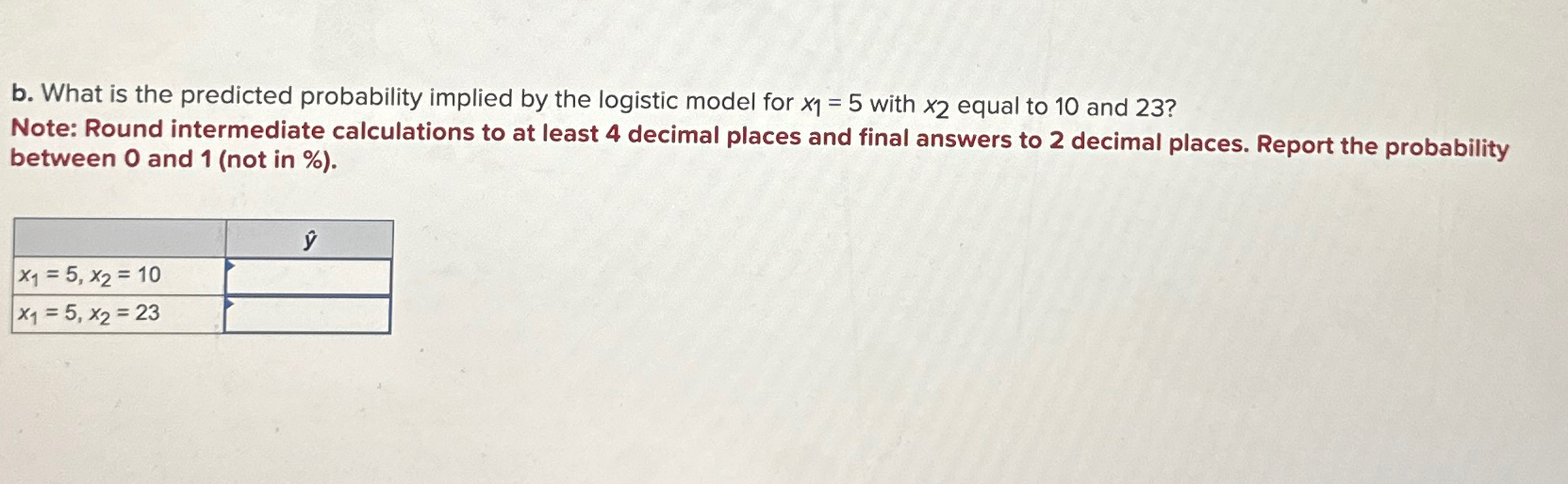 Solved Exercise 9-3 ﻿AlgoConsider a binary response variable | Chegg.com