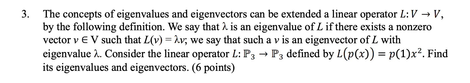 Solved The concepts of eigenvalues and eigenvectors can be | Chegg.com
