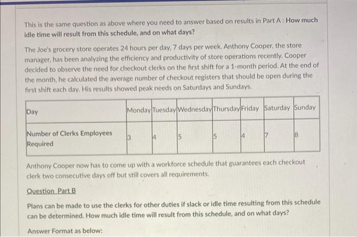 Solved This is the same question as above where you need to | Chegg.com