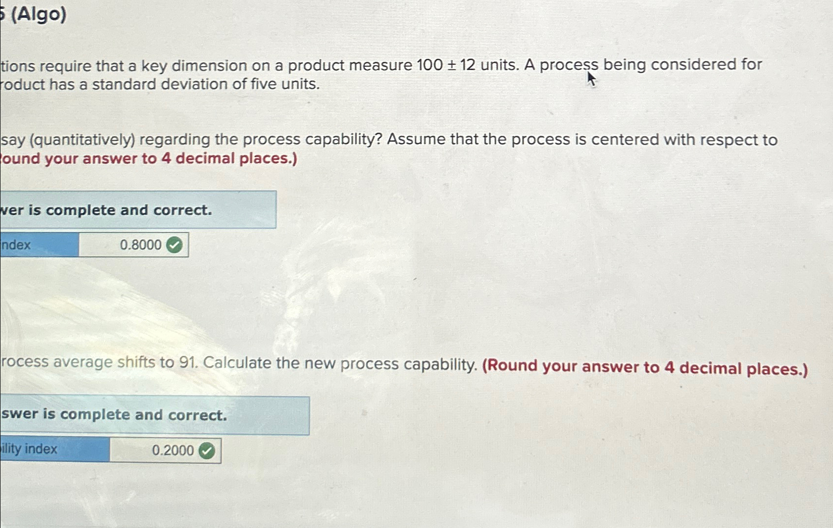 Solved (Algo)tions require that a key dimension on a product | Chegg.com
