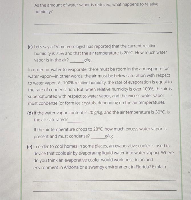 Solved Chapter 17 Humidity, Air Pressure and Wind17.3 | Chegg.com