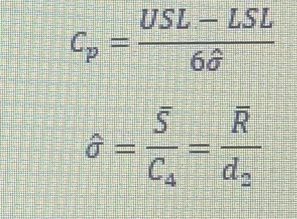 Solved For Xˉ and R. UCL LXˉ=Xˉ+A2Rˉ CLXˉ=Xˉ=g∑i=1gXˉi | Chegg.com