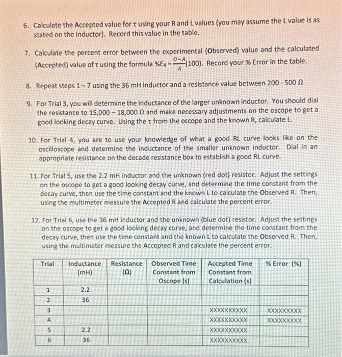 Procedure For Part 1 Rc Circuit 1 Set Up The