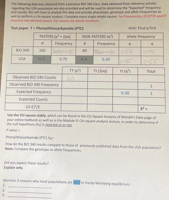 Solved having trouble solving these chi-square questions. I | Chegg.com