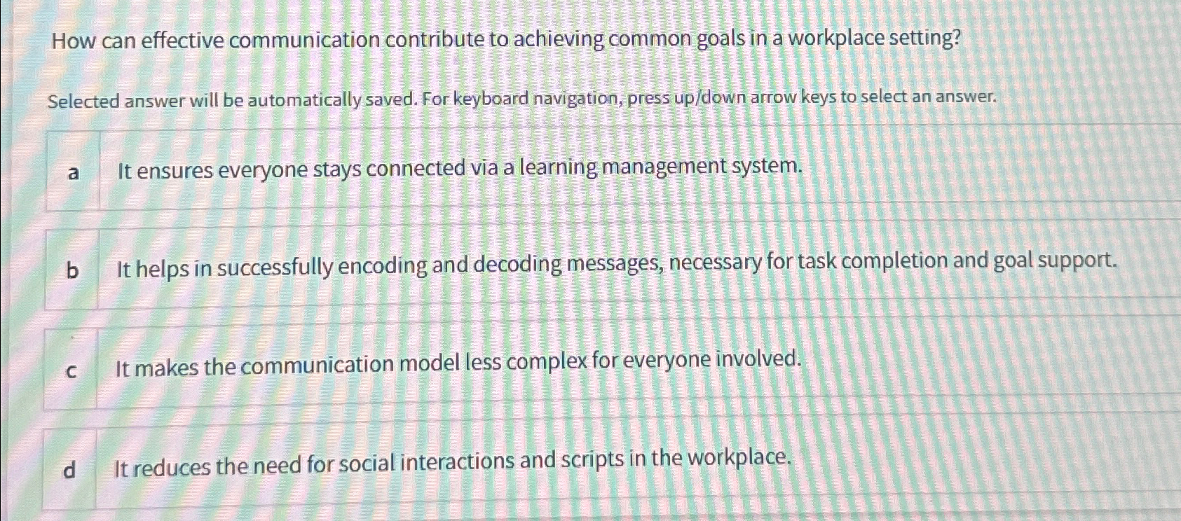 Solved How can effective communication contribute to | Chegg.com