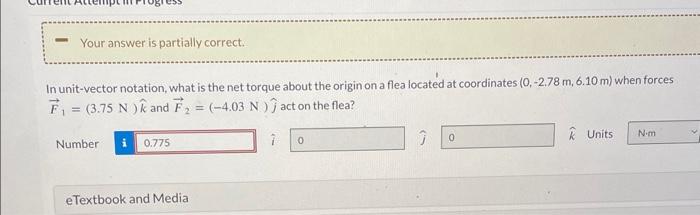 Solved In unit-vector notation, what is the net torque about | Chegg.com