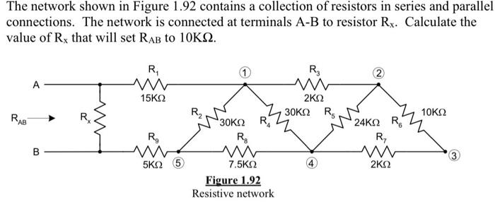 Solved The network shown in Figure 1.92 contains a | Chegg.com Solved The network shown in Figure 1.92 contains a | Chegg.com
