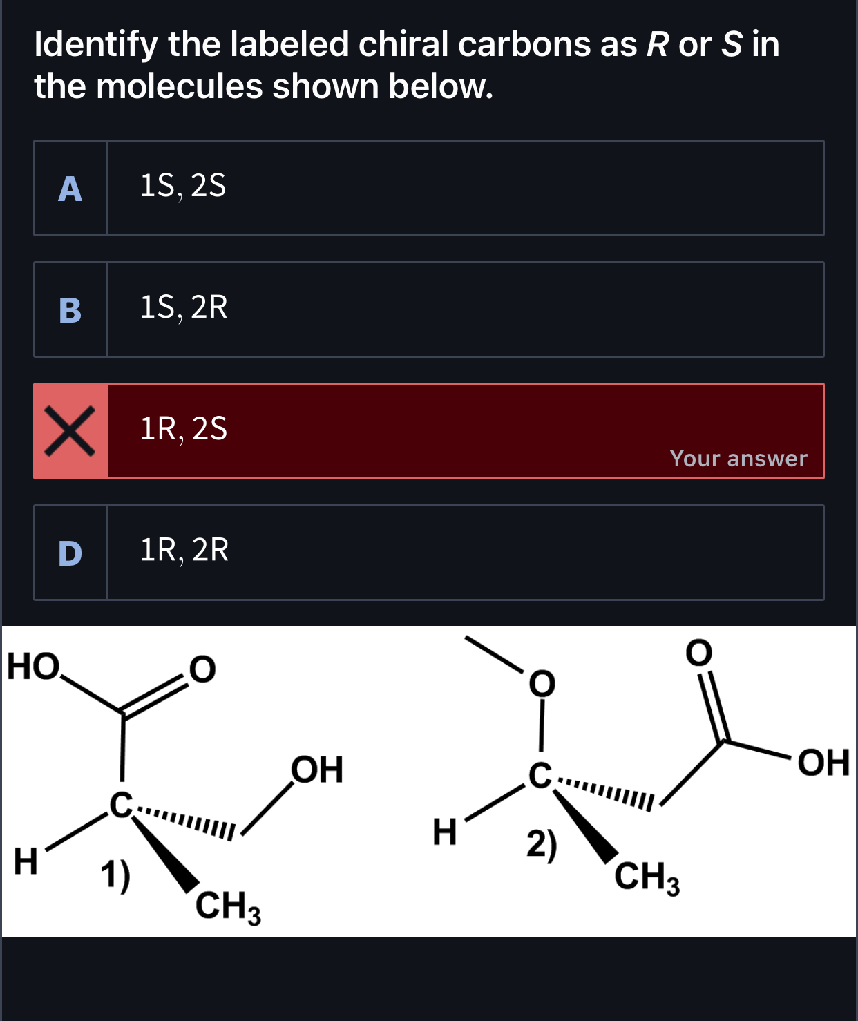 Solved Identify the labeled chiral carbons as R ﻿or S ﻿in | Chegg.com