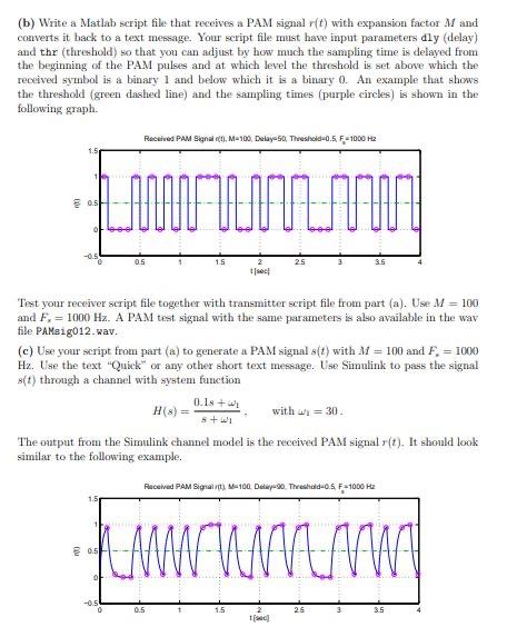 Solved 3 Lab Experiments E1. CT Signals in Matlab. (a) The | Chegg.com